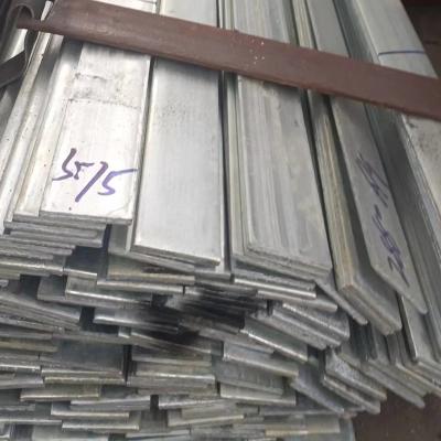 China Custom Length Galvanized Flat Steel 4-60mm Thickness 12-300mm Width for Construction and Manufacturing for sale