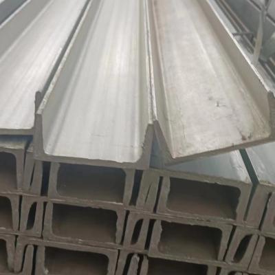 China Q345 201 304 Galvanized U Channel Steel - 1.5mm to 5.0mm Thickness Hot Rolled Structural Channels for sale