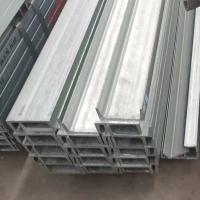 China Galvanized U-Shaped Steel Channel Q235 Q355 Q345 1.5-5.0mm Thickness for Building Construction for sale