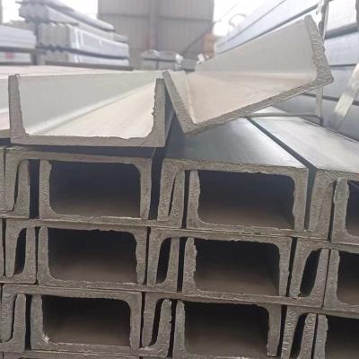 China Galvanized U Channel Steel 43mm x 5mm for Building Construction - Q235B 304 316L Steel Grades for sale