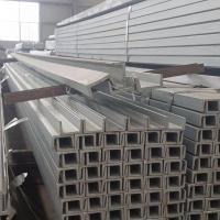 China 316L Galvanized U-Shaped Channel Steel Beam 1.5-5.0mm Thickness Hot Rolled for Construction for sale