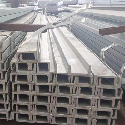 China 316L Galvanized U-Shaped Channel Steel Beam 1.5-5.0mm Thickness Hot Rolled for Construction for sale