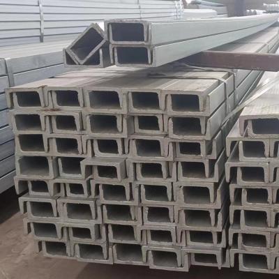 China 304 Galvanized Steel C Channel 1.5-5.0mm Thickness 50mm Height for Building Construction for sale