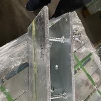 China Rectangular Steel Embed Plate 6mm 8mm Thickness for Building Construction - 100×100mm to 200×200mm Sizes for sale