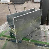 China Rectangular Steel Embed Plate 6mm 8mm Thickness for Building Construction - 100×100mm to 200×200mm Sizes for sale