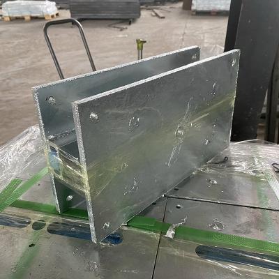 China Rectangular Steel Embed Plate 6mm 8mm Thickness for Building Construction - 100×100mm to 200×200mm Sizes for sale