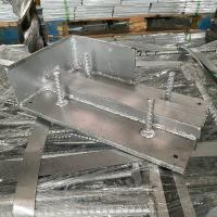 China Heavy Load Waterproof Embedded Parts 100×100 to 150×150 Metal Construction for Equipment Durability for sale