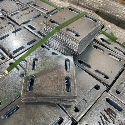 China Standard Universal Rear Embedded Plate for Concrete - 4mm to 10mm Thickness Options with Corrosion and Shock Resistance for sale