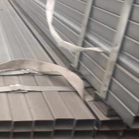 China Lightweight Galvanized Square Steel Tubing 300g/㎡ Zinc Coating DN15-DN300mm for Fence Guardrail Construction for sale