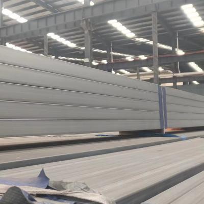 China Galvanized Rectangular Steel Pipe DN15-DN300mm with 40-275g/m² Zinc Coating for Structural Applications for sale