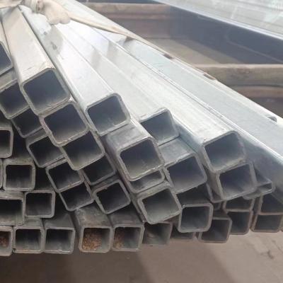 China Rectangular Pre Galvanized Square Steel Pipe DN15-DN300mm with 40-275g/m² Zinc Coating and Floral Pattern Customization for sale
