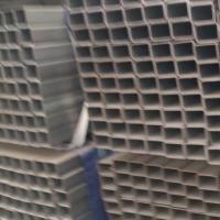 China Custom Length Galvanized Square Rectangular Steel Pipe with 40-275g/m² Zinc Coating for Construction Applications for sale