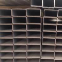 China Galvanized Rectangular Pipe with 40-275g/m² Zinc Coating and Custom Flower Pattern Surface for Structural Applications for sale