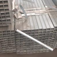 China Hot Dip Galvanized Square Rectangular Steel Pipe 40-275g/m² Zinc Coating Custom Length for sale