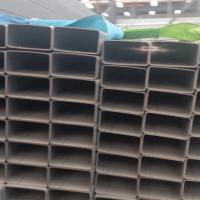 China Galvanized Steel Rectangular Tube with 40-275g/m² Zinc Coating for Structural Applications for sale