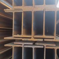 China Q235B Galvanized H-Shaped Steel Beam 50-400mm Flange Width 6-12m Length for Construction for sale
