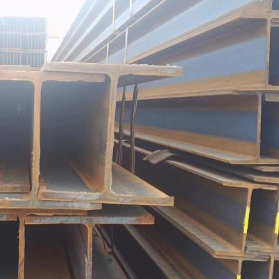China Q235B Galvanized H-Shaped Steel Beam 50-400mm Flange Width 6-12m Length for Construction for sale
