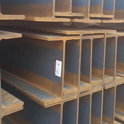 China H Sectional Steel Beam 5-34mm Thickness Q235B Q345B SS400 Grade for Construction and Bridge Applications for sale
