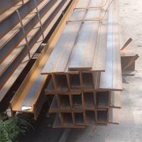 China Galvanized Painted H Beam Steel Structures A36 A572 Gr50 Grade - 50-400mm Flange Width, 6-12m Length for sale