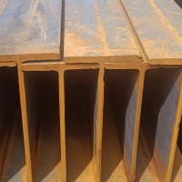 China Galvanized Painted H Beam Steel Structures A36 A572 Gr50 Grade - 50-400mm Flange Width, 6-12m Length for sale