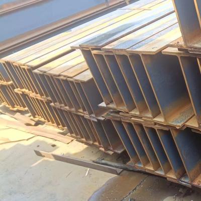 China Q235 Q345 Q355 Carbon Steel H Beam 5-34mm Thickness Custom Construction Structural Support for sale