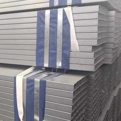 China Zinc Magnesium Alloy Rectangular Tubing Custom Sizes 15-30 Day Delivery ISO9001 Certified Corrosion Resistant for sale