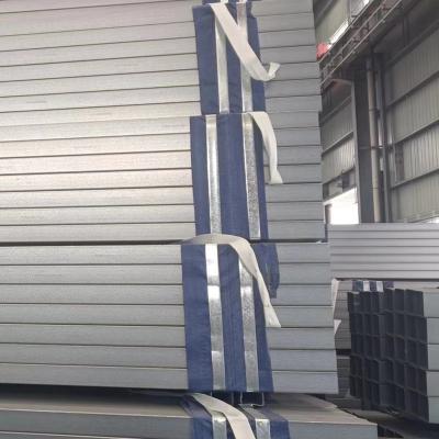 China Silver Zinc Magnesium Aluminum Rectangular Tube - High Strength Custom Sizes for Construction & Automotive Applications for sale