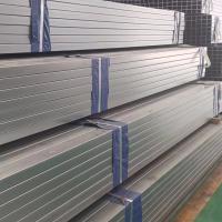 China Premium Hollow Square Section Aluminium Tube ISO9001 Certified for Aerospace Marine Applications with Customizable Sizes for sale