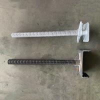 China Hot Dip Galvanized Steel Scaffold Supports 1.5-3 Ton Load Capacity 0.5-1.8m Adjustable Height for sale
