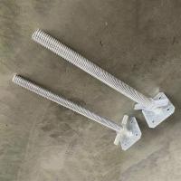 China 1.5-3 Ton Heavy Duty Hot Dip Galvanized Steel Shelf Support with 0.5-1.8m Height Range and Custom Diameter for sale