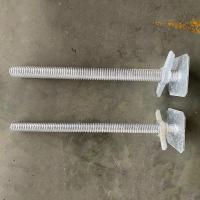 China 0.5-1.8 Meter Adjustable Scaffolding Steel Bracket Stand with 1.5-3 Ton Load Capacity and Hot Dip Galvanized Surface for sale