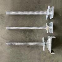China Hot Dipped Galvanized Steel Scaffolding Post with 0.5-1.8m Adjustable Height and 1.5-3 Ton Load Capacity for sale