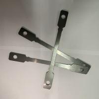China Reusable Aluminum Formwork Wall Pull Tab Steel Concrete Form Flat Ties 10kN Load Capacity Easy Install for sale