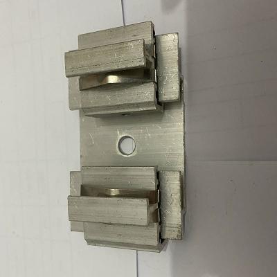 China Custom Aluminum Embedded Parts with Anodized Finish - Lightweight Construction & Enhanced Corrosion Resistance for sale