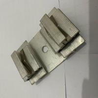 China Custom Silver Aluminum Embedded Components with Strong Corrosion Resistance - Anodized Surface, Lightweight Construction, 15-30 Day Delivery for sale