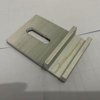 China Custom Silver Aluminum Embedded Components with Strong Corrosion Resistance - Anodized Surface, Lightweight Construction, 15-30 Day Delivery for sale