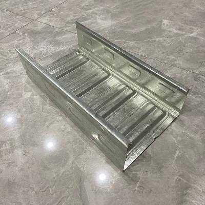 China Industrial Integrated Channel Cable Tray 2.0mm Thickness 400mm Width for Commercial Wire Management for sale