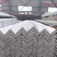 China Q235 Galvanized Mild Steel Angle 140mm Edge Width for Structural Building Applications for sale