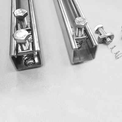 China 4.5kN Galvanized Steel Halfen Channel - 21mm Height with Class 4 Corrosion Resistance for Construction Embeds for sale