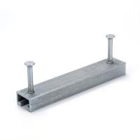 China 21mm Halfen Track Hot Dip Galvanized Steel U-Channel with 4.5kN Load Capacity and Class 4 Corrosion Resistance for sale