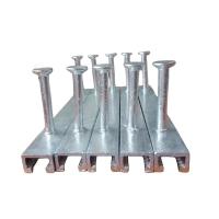 China U Type Galvanized Fire Resistance Halfen Channel 21mm Height with 4.5kN Load Capacity for Construction Applications for sale