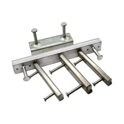 China Halfen Channel 4.5kN Load Capacity Hot-Dip Galvanized Steel U-Type Channel 21mm Height for Construction for sale