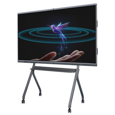 China 65 Inch Infrared Android 11.0 Interactive Smart Board Touch Screen Whiteboard for sale