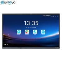 China 65, 75, 86, 98, 110inch Portable Electronic Interactive Whiteboard With Built In Camera for sale