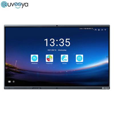 China 65, 75, 86, 98, 110inch Portable Electronic Interactive Whiteboard With Built In Camera for sale