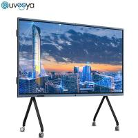 China 75 Inch built in camera Interactive Conference LED Smart Board Whiteboard for sale