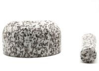 China Kitchen Granite Stone Mortar And Pestle Set Stone Mill Herbs Spices Crusher Grinder for sale