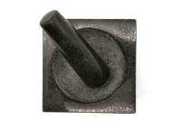 China Square Custom Granite Stone Mortar And Pestle Set For Kitchen for sale