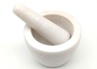 China Home Kitchen Marble Stone Mortar And Pestle Set Spice Herb Grinding Bowl for sale