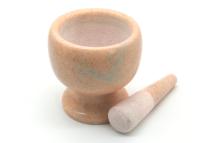 China Polished Marble Stone Mortar And Pestle Bowl Natural Hand Herb Spice Grinder for sale
